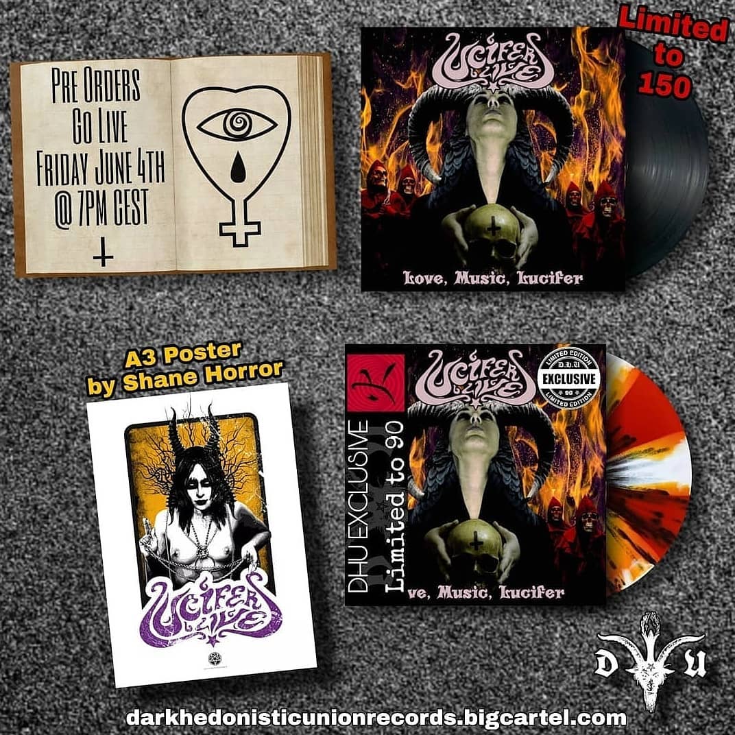 Lucifer Lives announce pre-orders and release date for vinyl editions ...