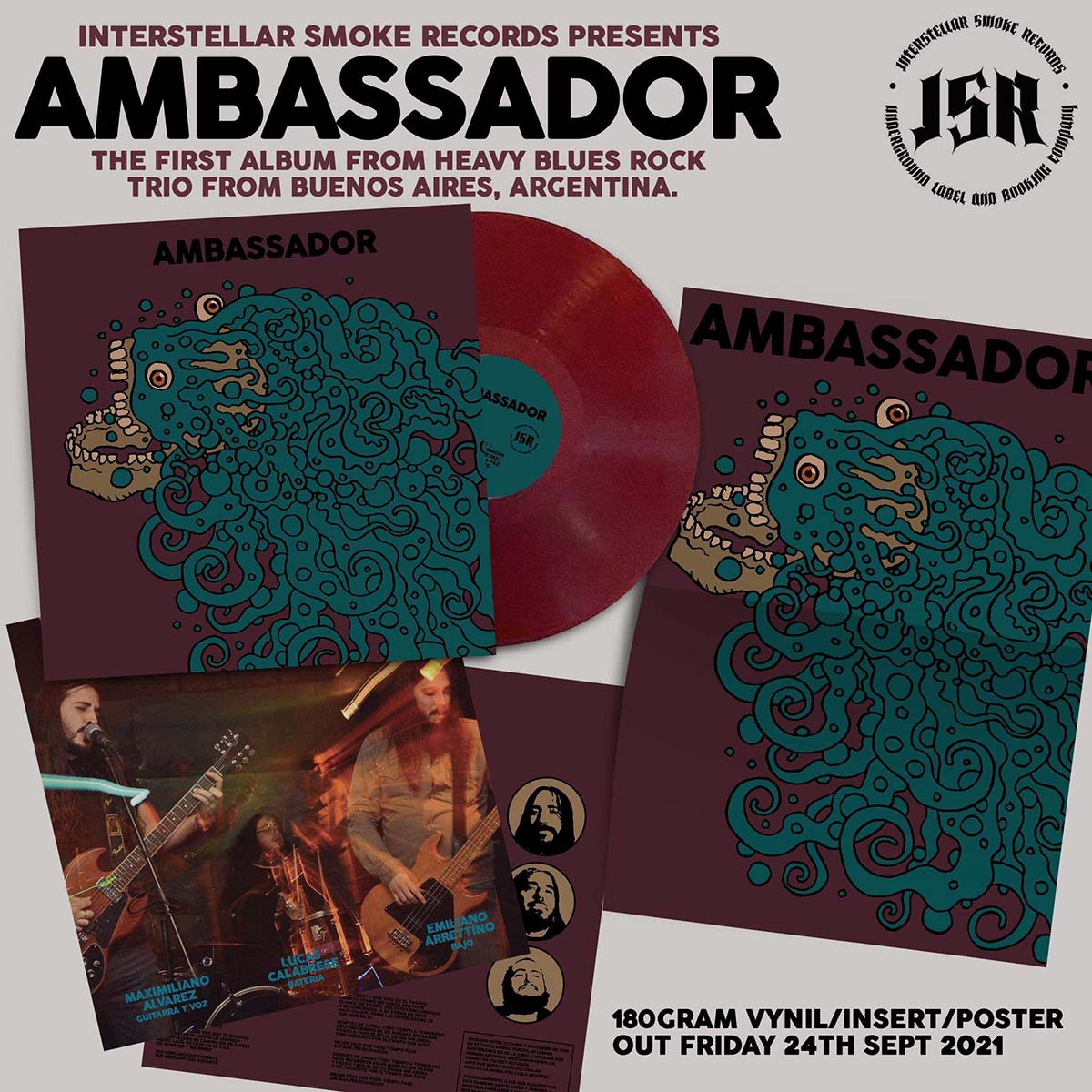 Ambassador team up with Interstellar Smoke Records to release their ...