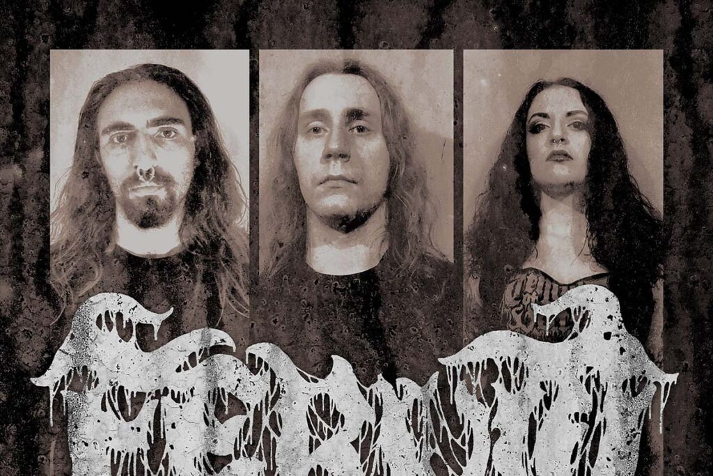 Italian/Estonian death doom metal band Ferum premiere the first single ...