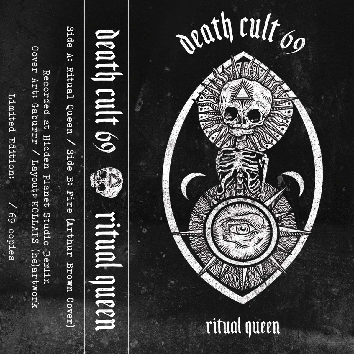 German doom metal duo Death Cult 69 presents their second EP »Ritual ...