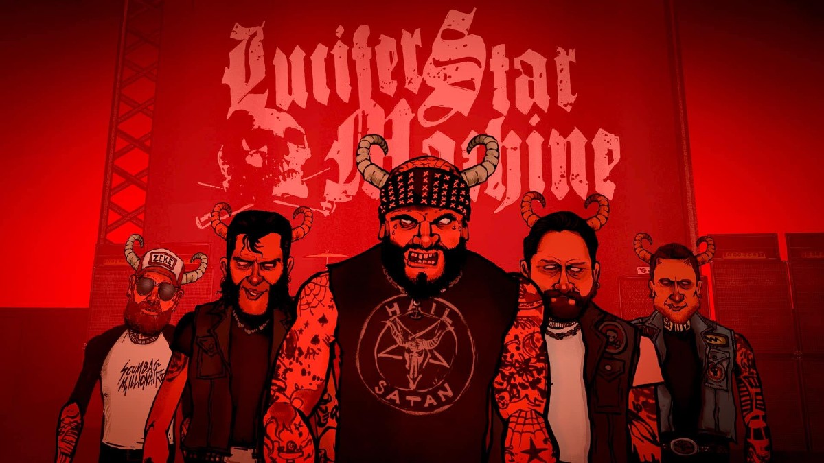 Lucifer Star Machine premiere an animated music video for the first ...
