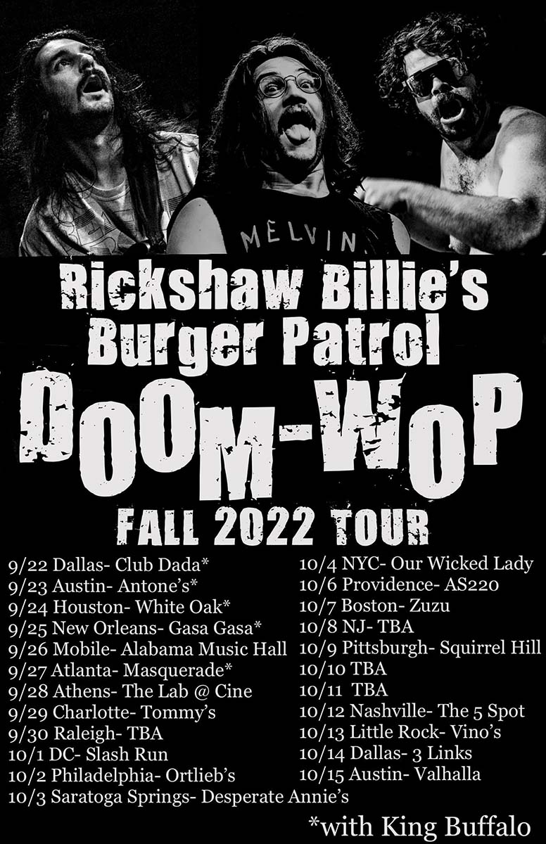 Rickshaw Billie’s Burger Patrol share a music video for the second ...
