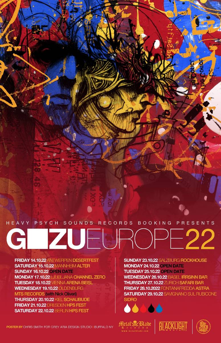 American stoner rockers Gozu start their next European tour in 10 days ...