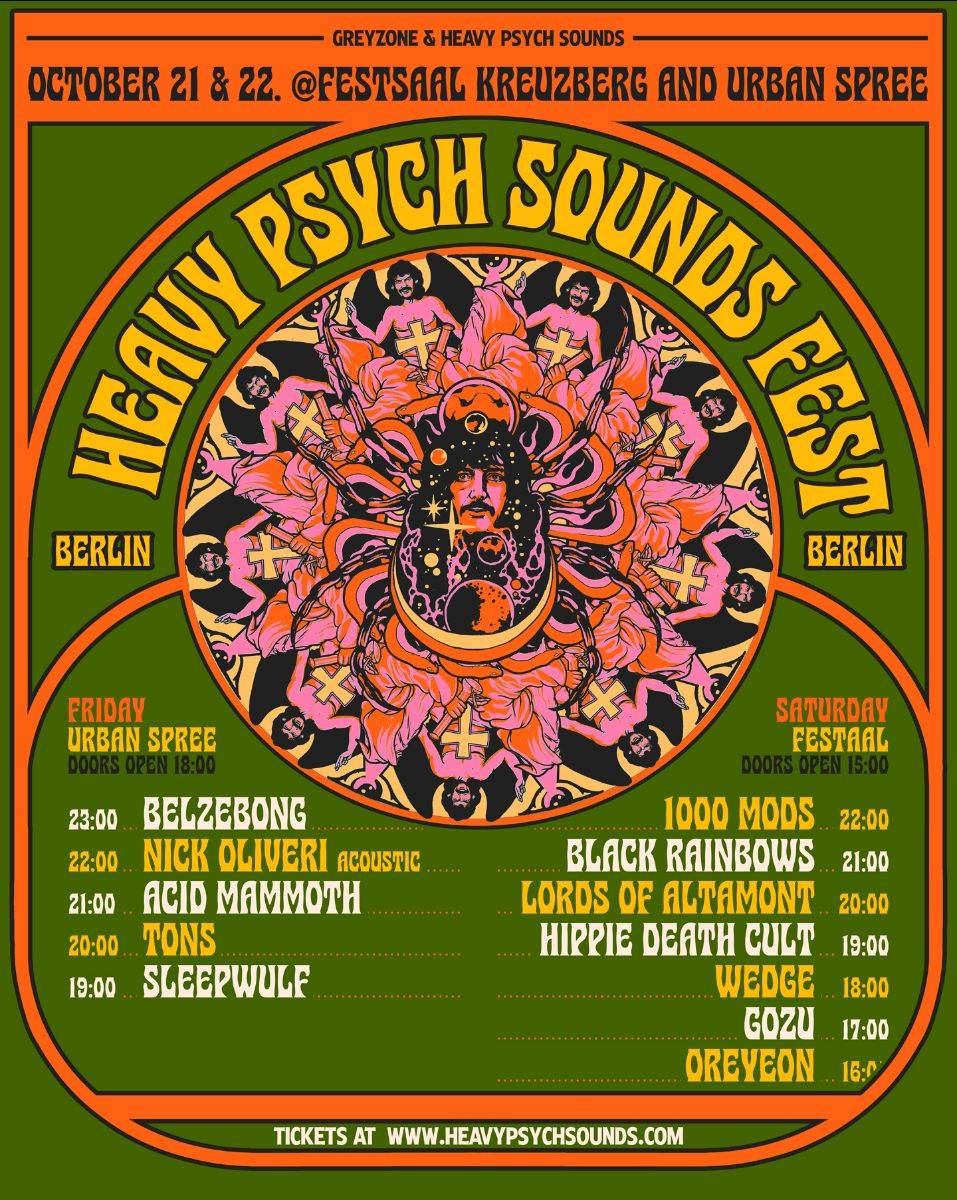 Heavy Psych Sounds reveal timetables for Berlin and Dresden editions to ...