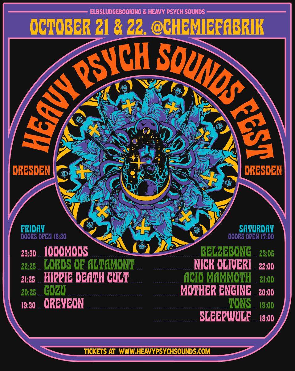 Heavy Psych Sounds reveal timetables for Berlin and Dresden editions to ...