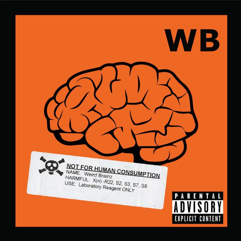 French grunge trio Weird Brainz presents their debut EP »Not For Human Consumption«, available ...