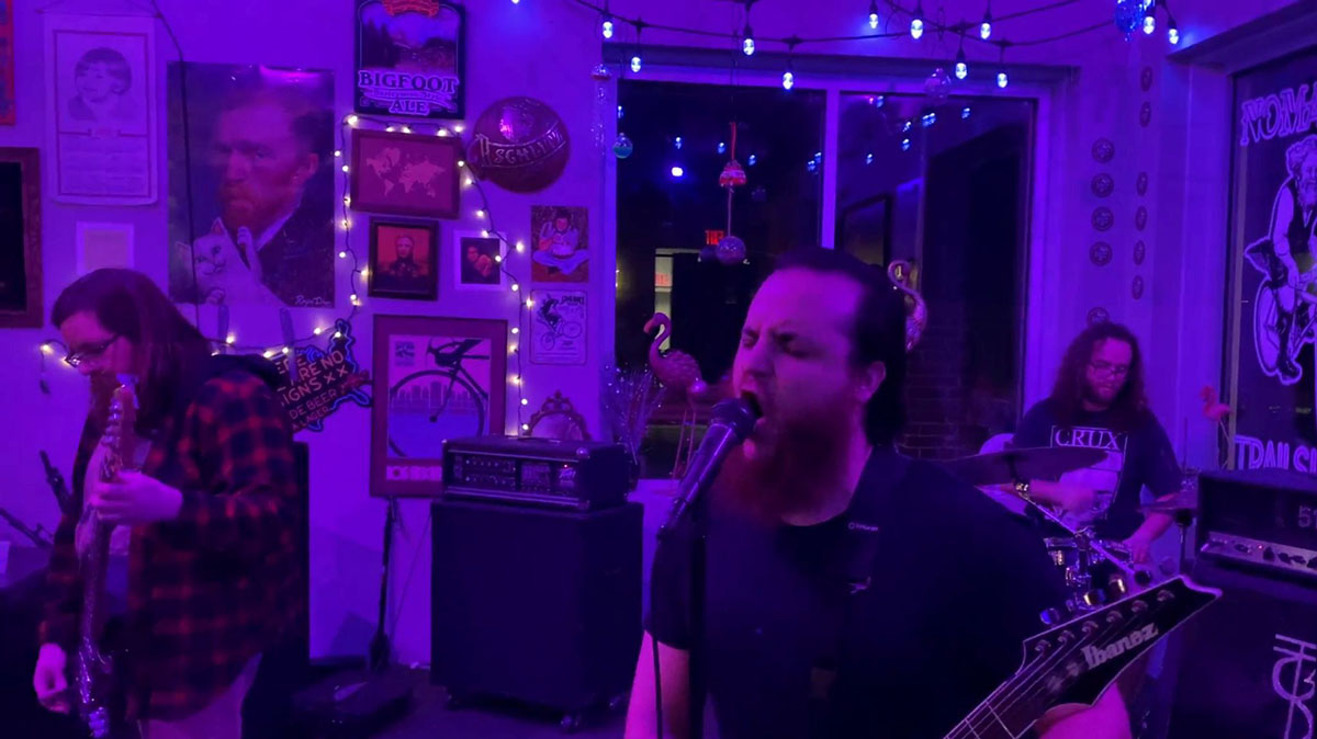 American blackened doom/sludge metal trio Ghost Hollow stream their ...