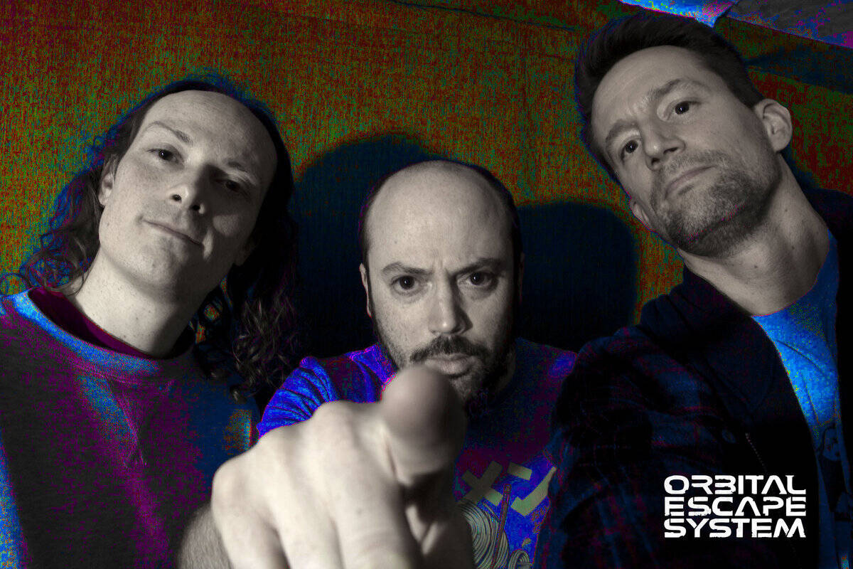 Belgian instrumental space rock trio Orbital Escape System release new single »10.000 Tons In ...