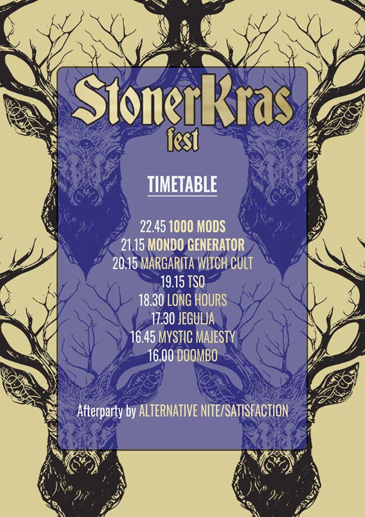 StonerKras Fest this Saturday in Prosecco – Trieste, Italy!!! Timetable ...