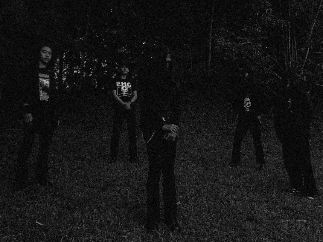 Indonesian blackened funeral doom metal band Anemosdesma presents their ...