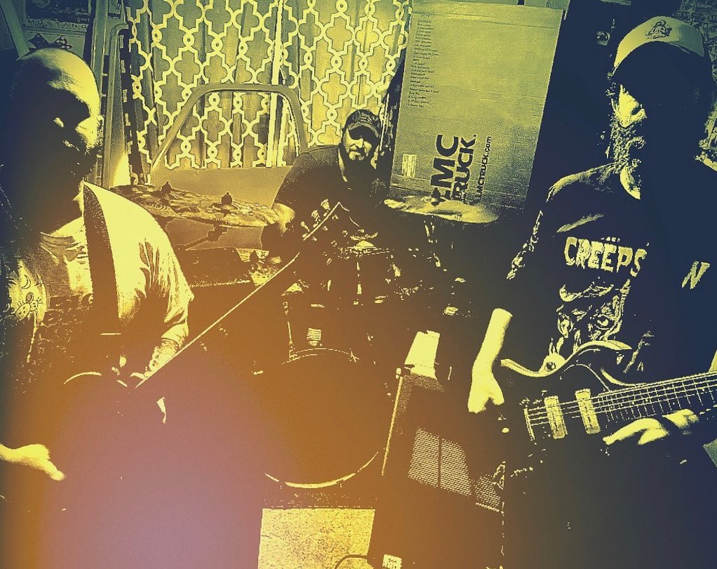 American instrumental stoner/doom metal trio Wretched Hallucination ...