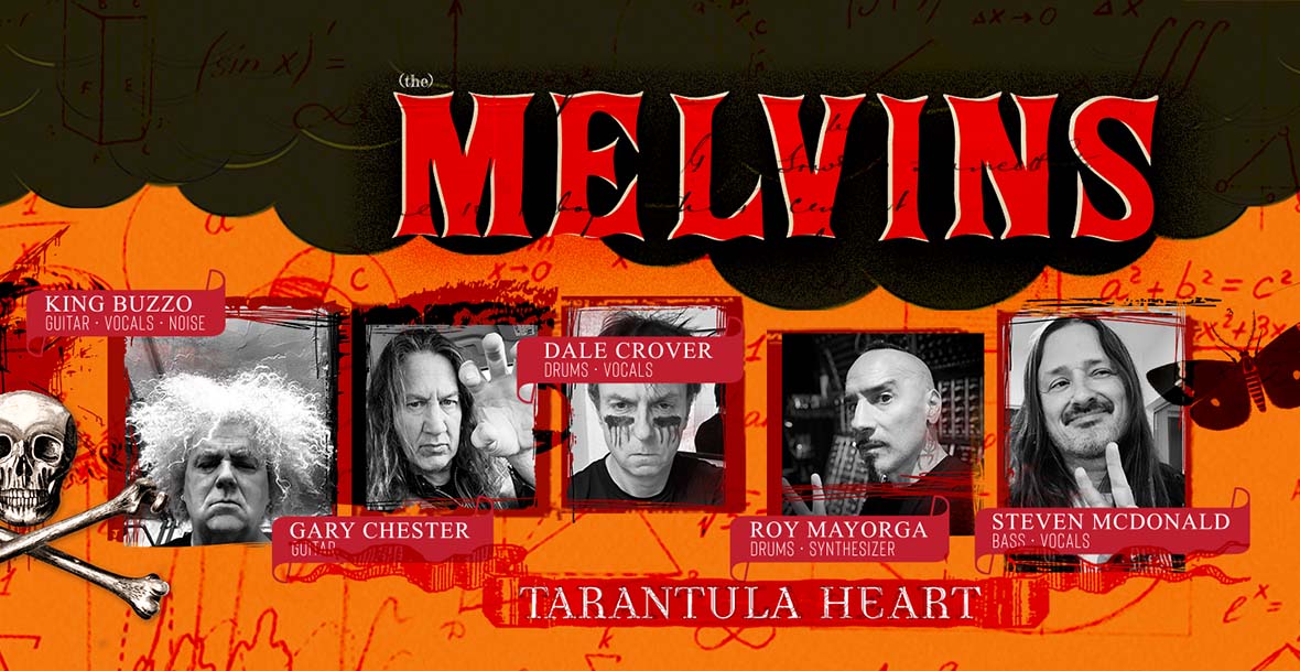 The Melvins celebrate release of their new album »Tarantula Heart« with ...