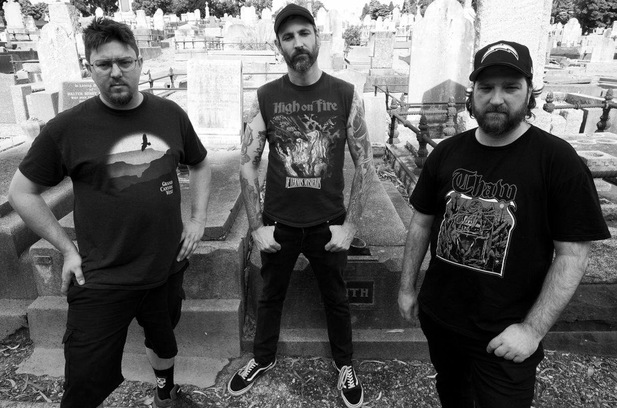 Australian death/doom/sludge metal trio Bog Mönster announce new album ...
