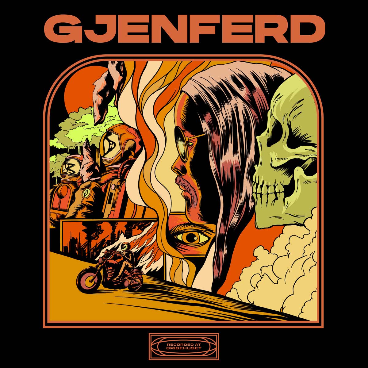 Norwegian heavy psych rock band Gjenferd announce self-titled debut ...