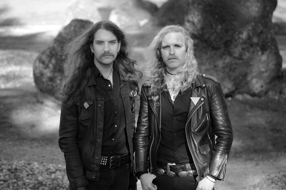 Canadian hypnotic heavy metal duo Spell premiere a visualizer video for ...