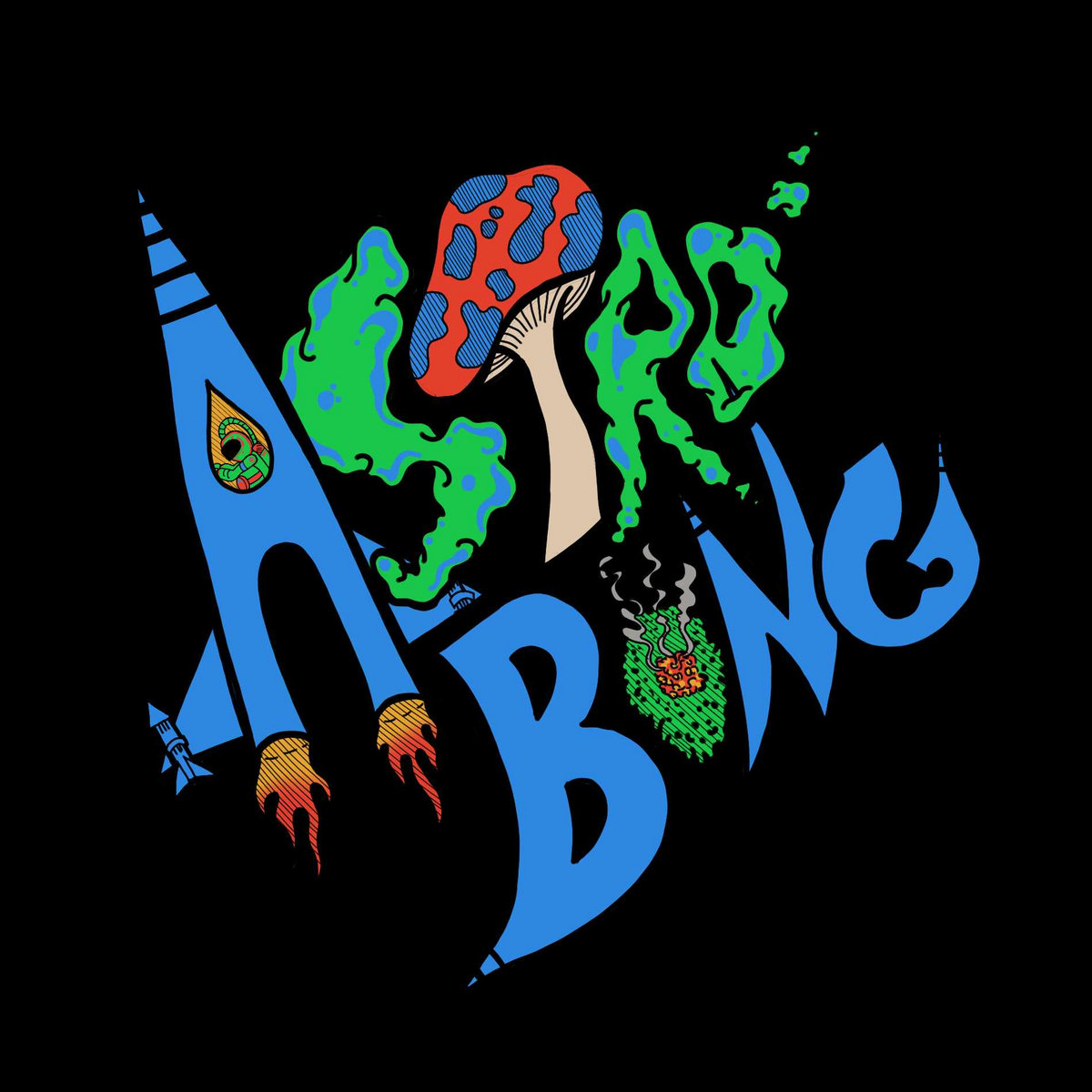 US psychedelic stoner/doom metal trio Astro Bong dropped their debut ...