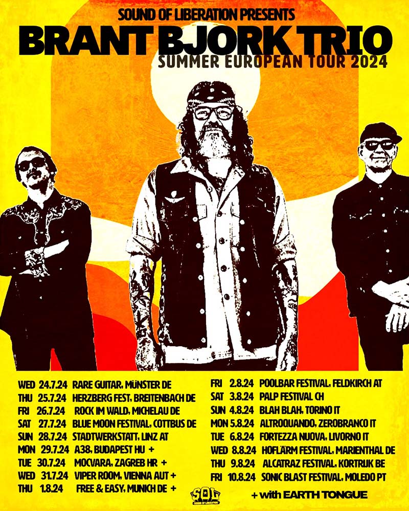 Brant Bjork Trio to release new studio album »Once Upon A Time In The ...