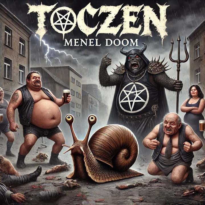 Polish blackened doom/sludge metal duo Toczeń unleashed their debut EP ...