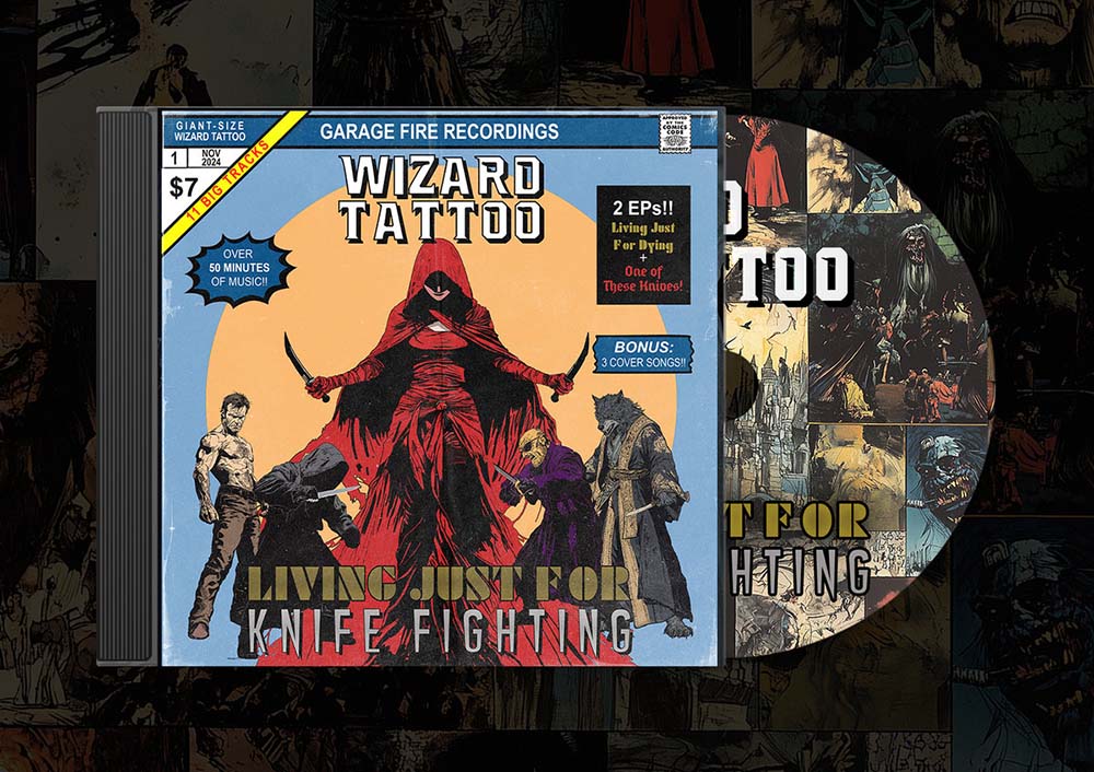 American doom rock act Wizard Tattoo presents new full-length album ...