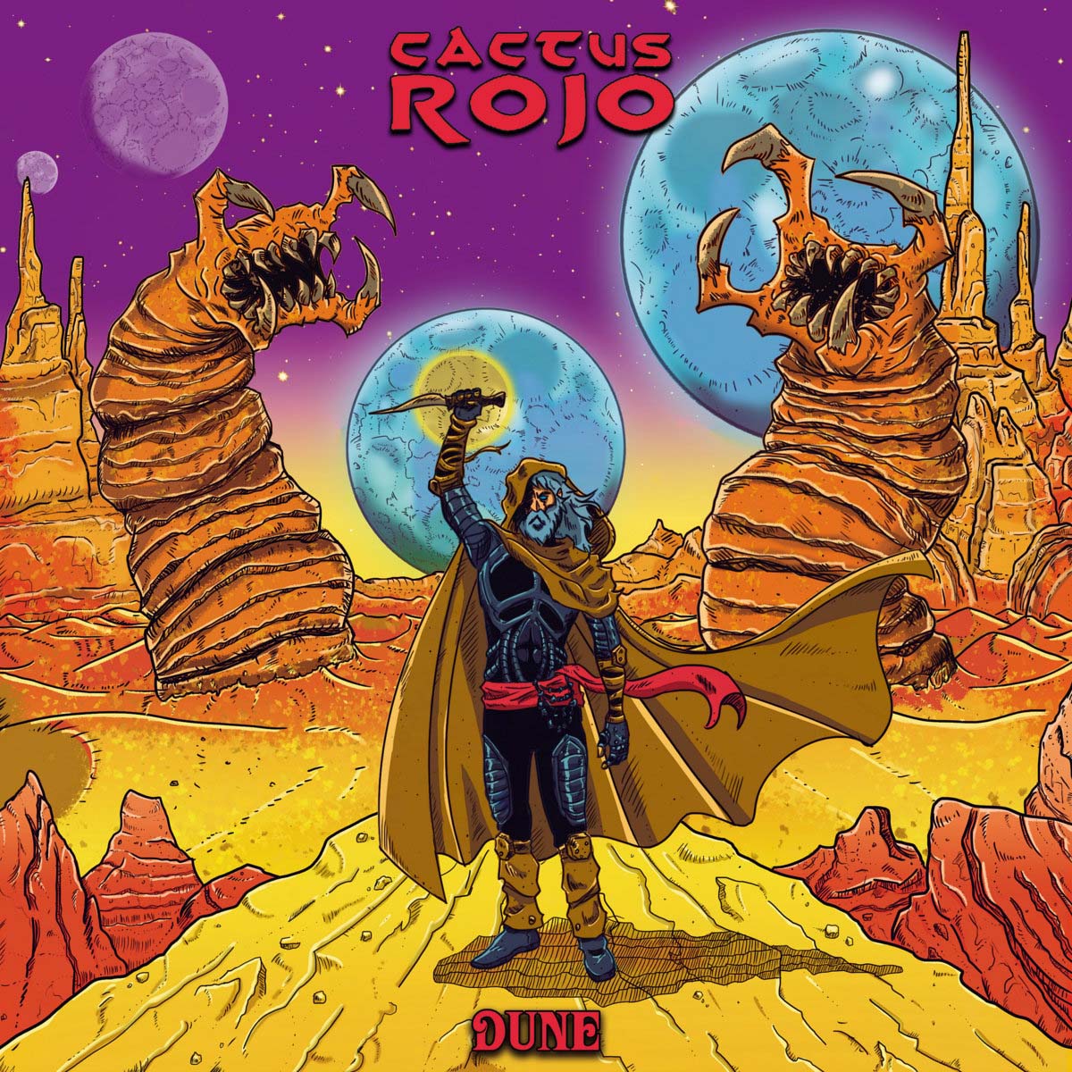 Mexican stoner rock trio Cactus Rojo released their debut full-length ...