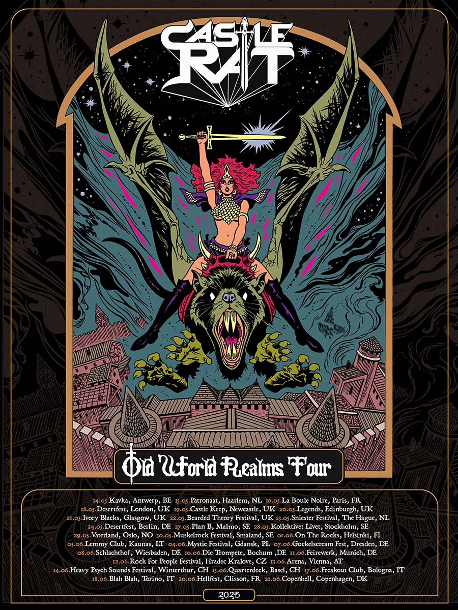 New York’s fantasy heavy metal purveyors Castle Rat on European tour ...