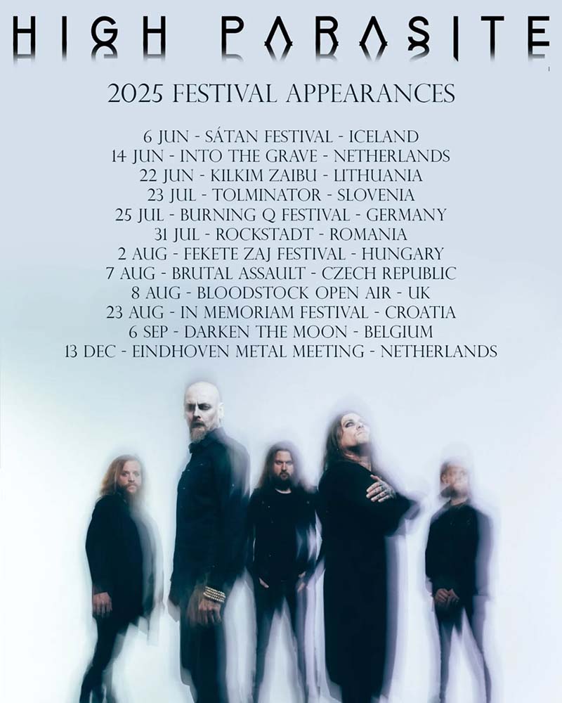 High Parasite feat. Aaron Stainthorpe of My Dying Bride releases new ...