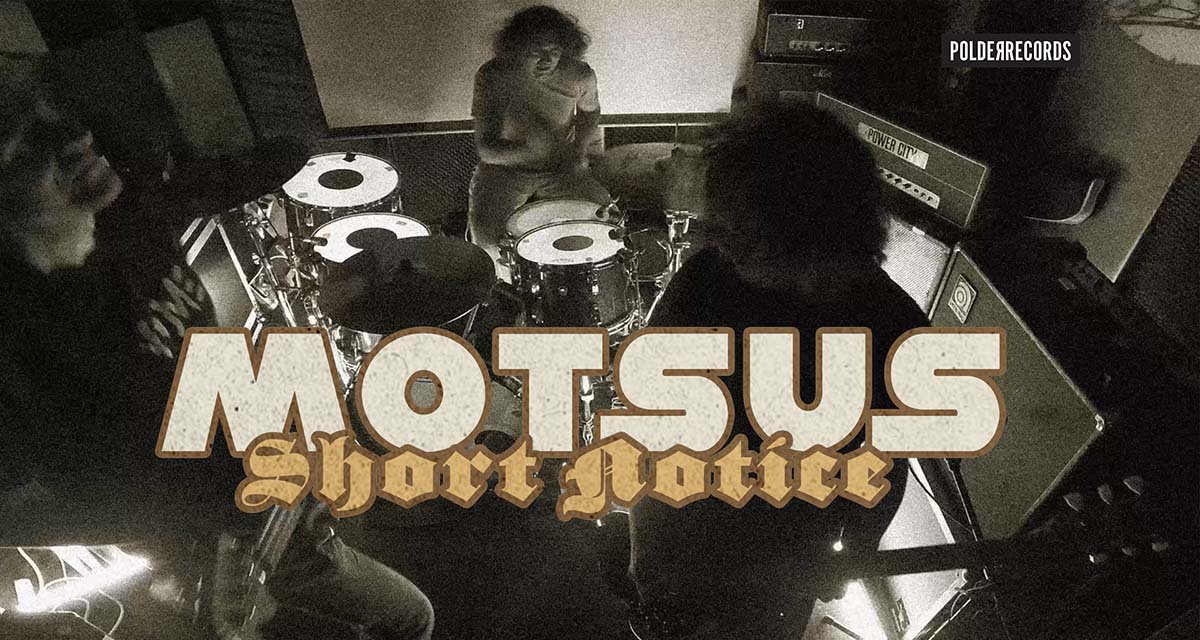 Belgian stoner rock trio Motsus announce new album »Atlas« and premiere ...