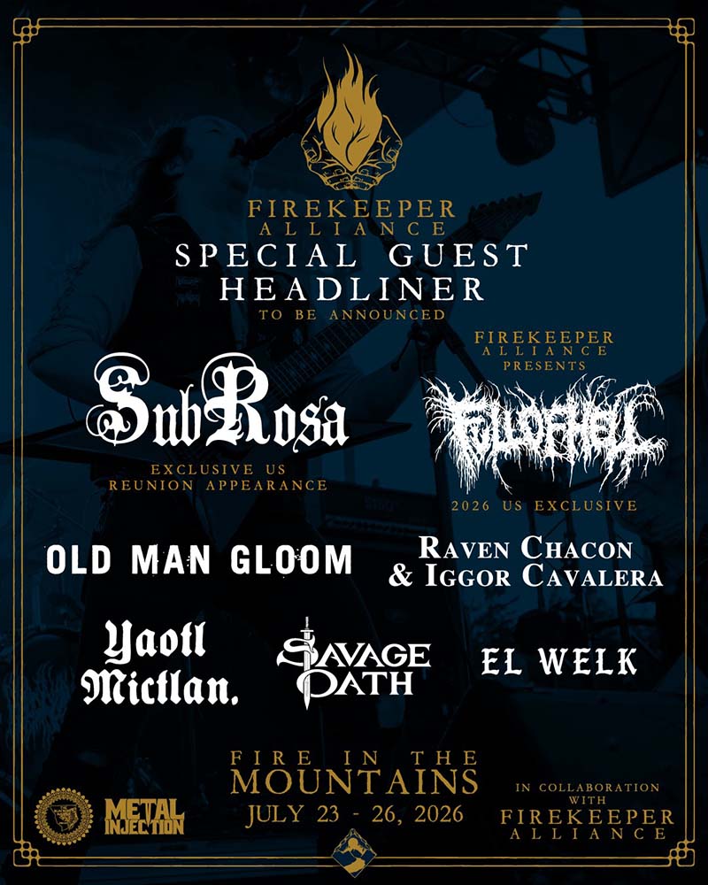 SubRosa announce special reunion show at Fire In The Mountains festival ...