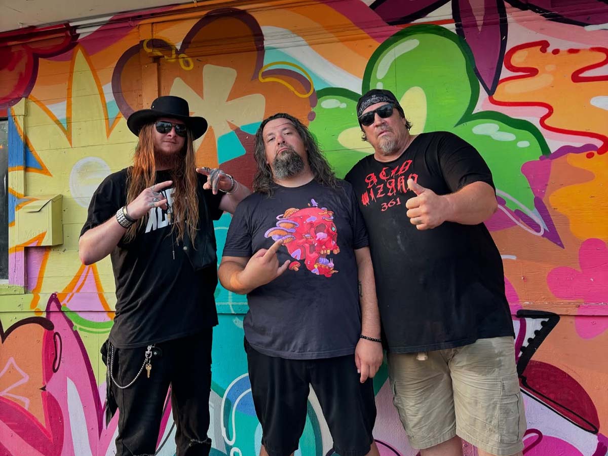 American doom/sludge metal band Acid Wizard share their debut single ...