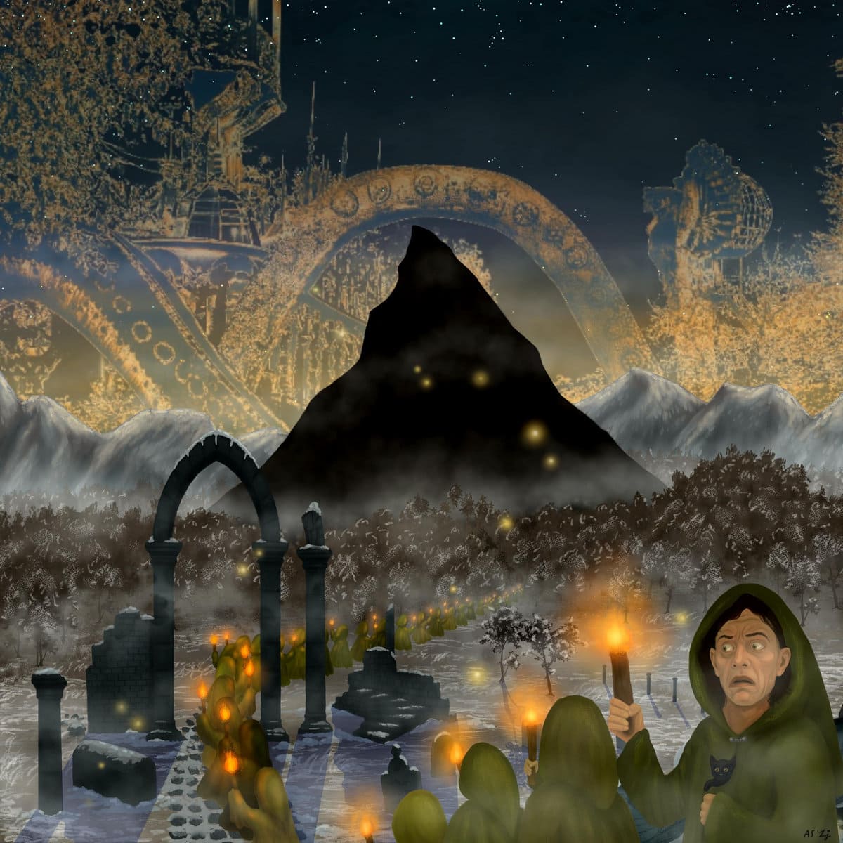Swiss stoner-prog band Mirkwood Spiders unleashed their new studio ...