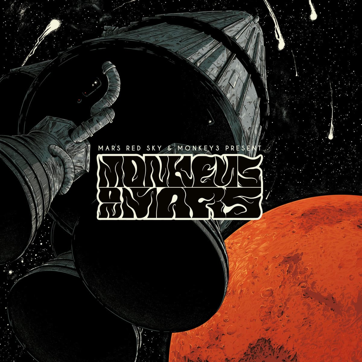 French-Swiss heavy psychedelic/space rock supergroup Monkeys On Mars ...
