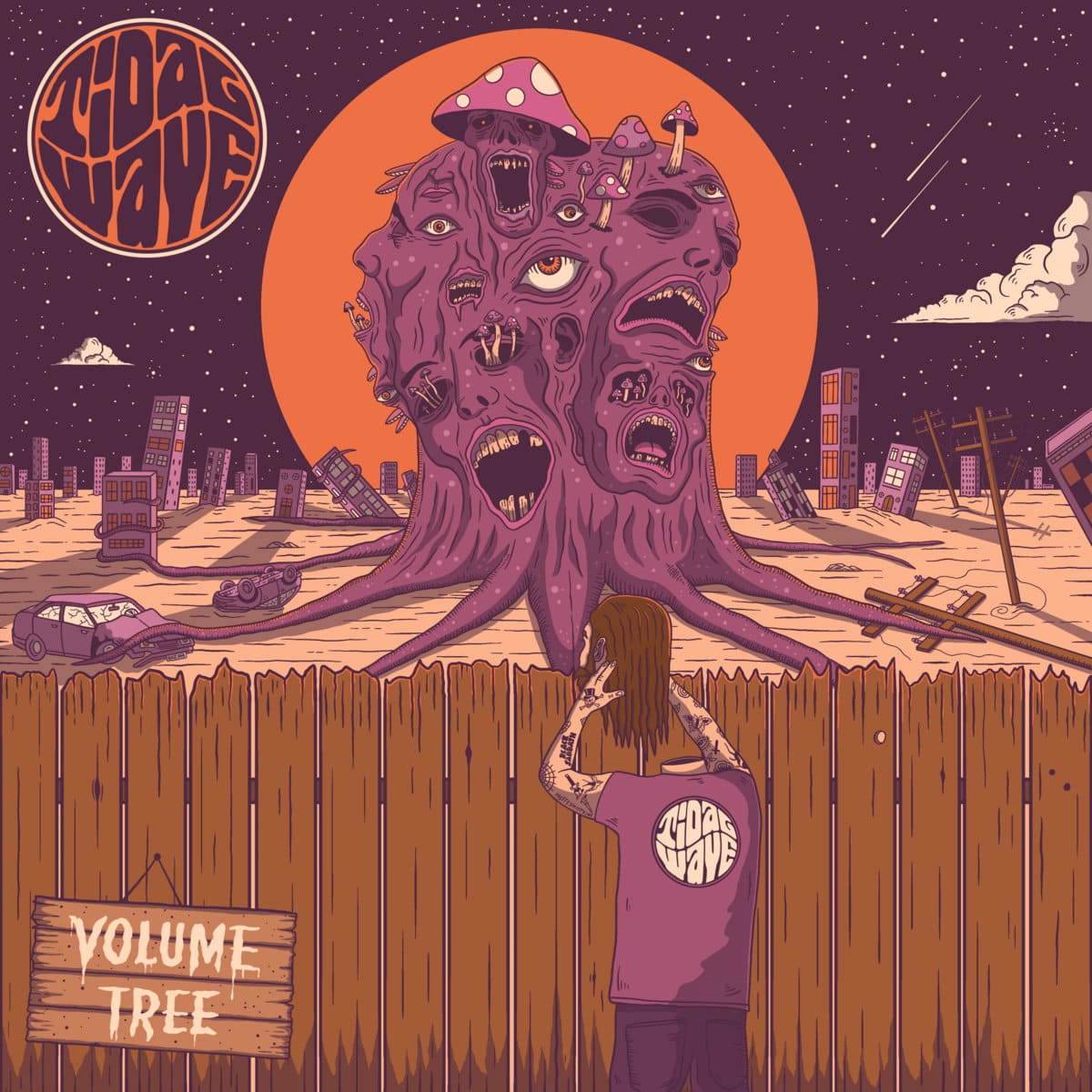 Swedish fuzzy stoner rockers Tidal Wave premiere first single and music ...